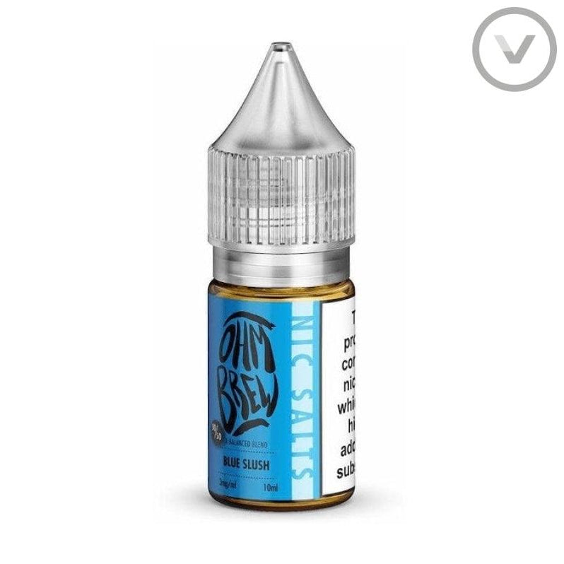 Blue Slush Nic Salt Eliquid by Ohm Brew | Vape Direct